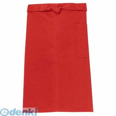 ●外寸1：前中心丈：55(cm)●材質1：ポリエステル65%●材質2：綿35%●色：朱色●サイズフリー●左前・右後ろポケット●1辺(mm)：250●2辺(mm)：340●3辺(mm)：20●重量(g)：280●製品重量(g)：2804548...
