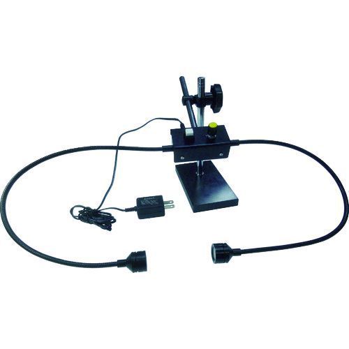 ノガ・ジャパンメーカーお問い合わせ：048-777-1733【特長】●2本のフレキの先端にLED光源があり照射部を自在に調整できます。●小物部品、試験管内の生物などの写真撮影時にピンポイントで光を照射できます。●光源の照度も10〜100%で...