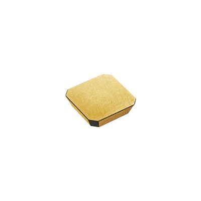日立ツールメーカーお問い合わせ：0120-134159【特長】●TiN皮膜を採用し、汎用の切削に適しています。【用途】●適用カッター: A45E(アルファ45フェースミル) ●鋼一般用【仕様2】●カッタ用チップ　SEE42TN−C9　HC8...
