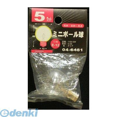 ●≪G−30（径30mm）タイプ、G−25（径25mm）タイプのミニボール球ラインアップ≫形状口金区分色商品番号備考G30（径30mm）E175Wクリア04-648410Wクリア04-6485イエロー04-9801※納期10日程度グリーン0...