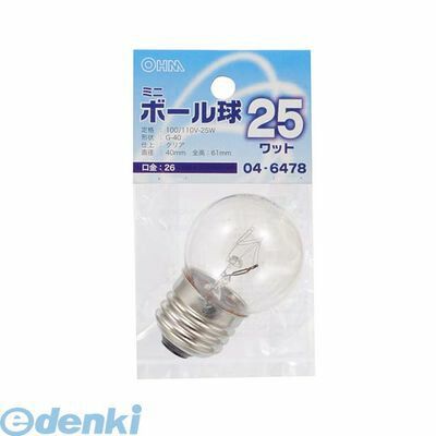●≪G−40（径40mm）タイプのミニボール球ラインアップ≫口金区分色商品番号備考E265Wクリア04-6476ホワイト04-98437Wクリア04-6487ホワイト04-6402フロスト04-6369レッド04-6370ブルー04-637...