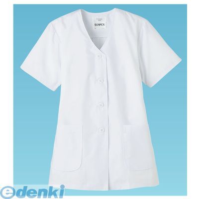 ●仕様：L●メーカー品番 サイズ 着丈(cm) 肩巾(cm) 胸囲 (cm)袖丈(cm)：FA-332 L 72 42 106 23●ポリエステル65%+綿35%33単糸ポプリン※抗菌4905001552977