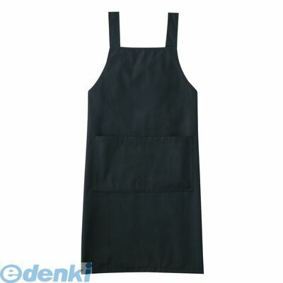 ●仕様：M　（ブラック）●メーカー品番 サイズ 色 前中心丈(cm) 身巾(cm) 紐長(cm) 紐巾(cm)：A-1768 M ブラック 87 102 73 4.5●ピップまわりが隠れる安心エプロン!ポリエステル65%+綿35%/タッサー...