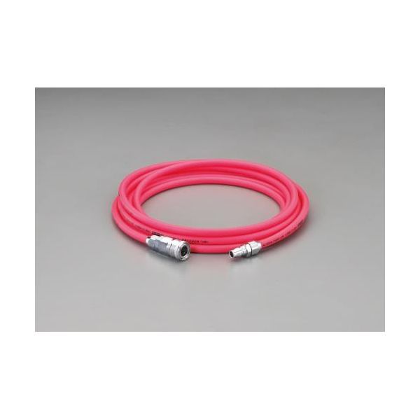 ●使用流体…空気●エアー用●材質…PVC●内径×外径…8.5×12.5mm●全長…5m●重量…575g●常用圧力…1.5MPa●破裂圧力…6MPa●許容曲げ半径…150mm●使用温度範囲…-20〜60℃●カラー…レッド●柔軟・滑り・軽量で操...