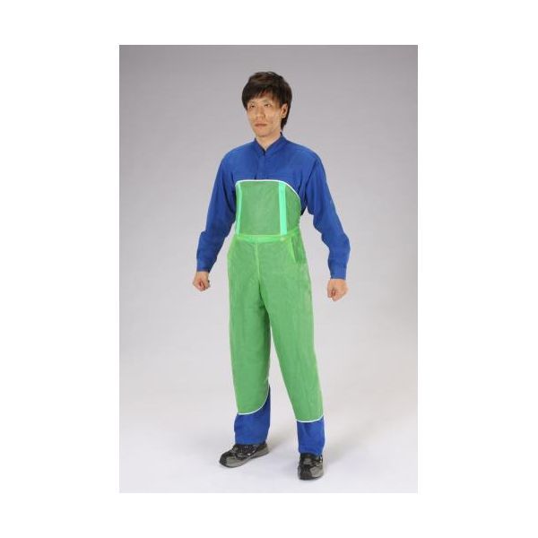 ●材質…ポリエステル(防炎PVC加工)●サイズ…80×110cm●通気性抜群です。●草刈、ガーデニング、研磨、飛散防止作業などに●腰にフィットさせるだけのスピーディワンタッチ脱着式●物を踏み越えるような足場の悪いところでも、足にまとわりつか...