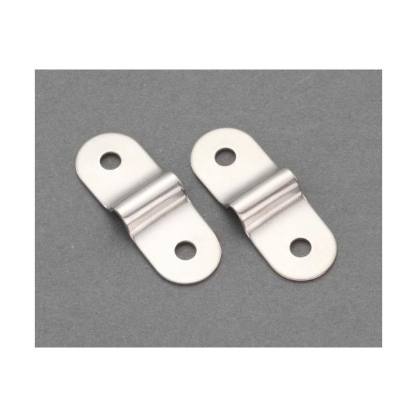 ●材質…ステンレスSUS304●仕上げ…研磨仕上げ●プレートサイズ…14.0x39.1mm●板厚…1.0mm●穴径…4.2mm●入数…2個入●チェーンなどの先端処理に使用できます。●取付ねじ無し