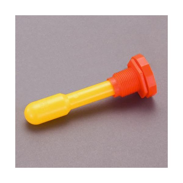 ●全長…127mm●適合サイズ…3/4”NPS-14山●材質…ポリエチレン●ドラム缶への過剰注入を防ぎます。●ポップが飛び出したら、ドラムがほぼ満タンになった合図です。