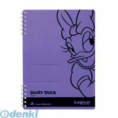 ●スイング・ロジカルWリングA5サイズノート　ディズニー モダンタイプ●丈夫な色透明PP表紙の厚型Wリングノートにディズニータイプの登場です。4902205625568