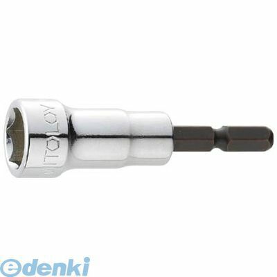 ●ショートタイプです。（全長65mm）●応力分散形状により、耐久性(寿命)アップしています。●衝撃破断に強い六角形状ソケットです。●各種充電式インパクトドライバー全機種に対応します。●作業におけるボルト・ナットの締めゆるめ用です。●対辺寸法...