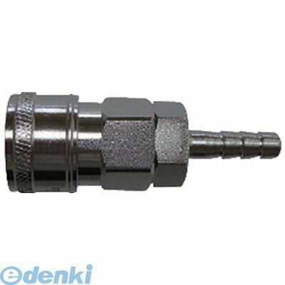 ●工場内のエアー配管からエアー工具の接続まで汎用性に優れています。●エアー工具配管、各種エアー配管●適用流体:空気●タイプ:ソケット●適用ホースサイズ:1/8ホース用●全長:67.5mm●質量(g):93●最高使用圧力:1.5MPa●鋼鉄（...