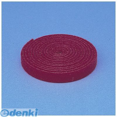 【商品説明】■表裏がくっつく面ファスナー。■必要な長さに切って使用可。■取り外して再利用が可能。■サイズ:1500×10mm■カラー:赤×1本4969887849064
