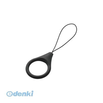 【商品説明】■長さ：全長:約100mm(松葉部含む) ■材質：ストラップ本体:シリコン、ナイロン ■カラー：ブラック4953103486102