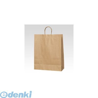 【商品説明】■シンプルだから使い方自在。■材質：未晒クラフト紙持ち手＝紙■外寸：縦500×横380×マチ150mm■クラフト（50枚入）・丸紐■50枚4901755353945