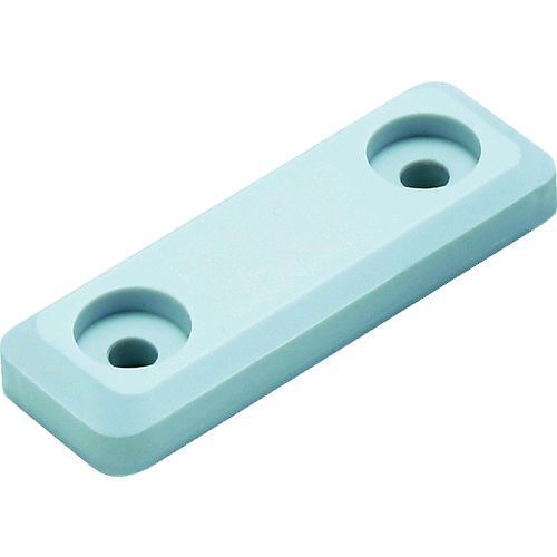 スガツネ工業メーカーお問い合わせ：03-3851-1122【特長】●ネオジム磁石をシリコンゴムで包んでいるため、吸着時の衝撃音を和らげ高吸着を実現しました。【仕様】●色：ライトグレー●全長(mm)：50●吸着力(N)：39.2●取付ピッチ(...