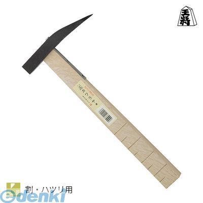 【商品説明】瓦の針金を通す穴を開けたり、ハツリ、ボロ落としに。細長くとがった先端部で瓦の針金を通す穴を開けたり、ハツリ、ボロ落としに用いられます。又、柄には目盛りが刻んである角柄を使っています。【製品仕様】■用途：割・ハツリ用■呼称サイズ：...