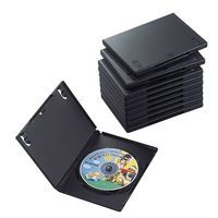 ＜特長＞増え続けるDVDの収納に便利!軽くて割れにくいポリプロピレン樹脂製。分類に便利な背ラベル&アイコンシール付き。お得な10枚組。●分類に便利な背ラベル&アイコンシール付。 ●ワンプッシュ式で取り出しカンタン。DVDに無理な力がかかりま...