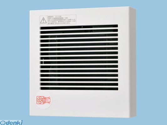 角形ルーバー　適用パイプ径：φ100mm　コード、プラグ付運転停止時に外気の侵入を防ぐ　電気式高気密シャッターを搭載●サイレントストリームファン、ストリームモーター搭載で低騒音・低消費電力設計●羽根やシャッター部がワンタッチで着脱でき、お掃...