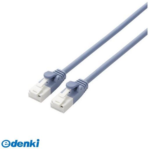 【商品説明】■カラー：ブルー ■伝送速度：10Gbps ■インターフェイス：RJ-45コネクター ■環境配慮事項：EU RoHS指令準拠 ■規格：Cat6A準拠(10GBASE-T/1000BASE-TX/1000BASE-T/100BAS...