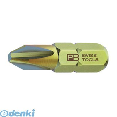 ●強度と精度に優れた差込角1／4（6．35mm）のプラスビットです。●サイズ：#3●全長(mm)：25●質量(g)：5●差込角：1/4(6.3mm)hexハンドツール【PB　SWISS TOOLS】 ＞ 各種ビット7610733017898