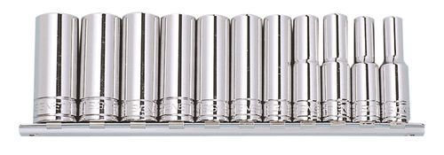 ●ミラー仕上げのメッキが美しいディープソケットセット。●ボルト・ナットを傷めない面接触タイプ。●ソケットホルダー付●差込角(DR)：3/8ギアレンチ・各種工具【シグネット】 ＞ 3/8ソケット・アクセサリ4712818932669