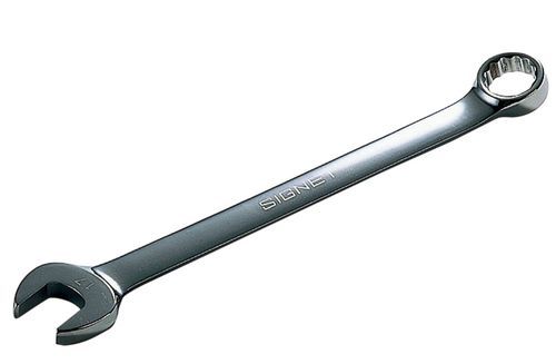 ■ミラー仕上げのメッキが美しいコンビネーションレンチ■豊富なサイズのラインナップも魅力です。●サイズ(mm)：22●メガネ部幅(b1；mm)：32.5●スパナ部幅(b2；mm)：45.0●全長(L；mm)：293●メガネ部厚み(t1；mm)...