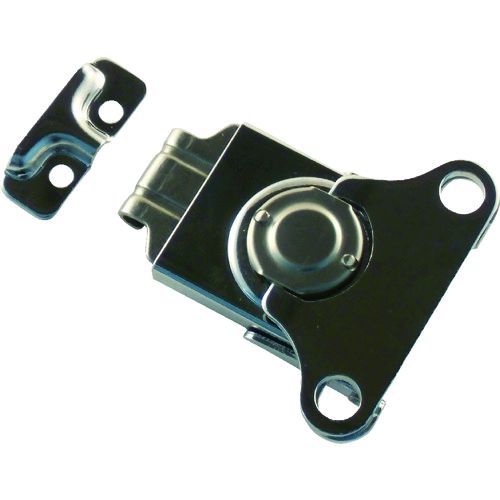 【特長】●つまみを回すことで強力な締め付けが可能です。●つまみを回すことで締め付けが可能です。【仕様】●鍵穴径(mm)：8.0【仕様2】●本体取付穴・受け穴寸法：4.2mm【材質／仕上】●冷間圧延鋼板（SPCC）●表面処理:三価クロムメッキ...