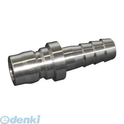 【商品説明】【仕様】■バルブ構造：両路開放型■構造：ノーバルブ・ボールロック式■取付部形状：ホースタケノコ■本体材質：ステンレス(SUS303)■サイズ(')：1/4■常用圧力(kgf/cm2)：75■最高圧力(kg/cm2)：100■ゴム...