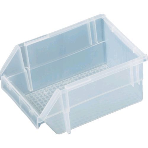 【特長】●工具・各種部品の集中管理に役立ちます。●コンテナを積み重ねて（ネスティング）使用することもできます。●底面が小さくなっているので収納物が空になれば、かさが低く積み重ねられます。【仕様】●色：ブルー●容量(L)：5.1●外形寸法(m...