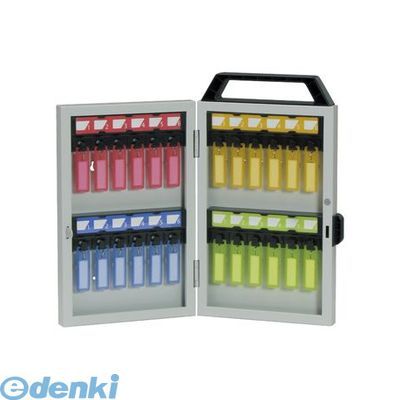 【商品説明】■鍵で手軽にシッカリ施錠するタイプ。鍵管理のほか、USBメモリの管理にも活躍。付属のネジで壁面への固定も可能。■収容数：24個吊■外寸：幅220×奥58×高363mm■キーホルダー窓枠寸法：縦40×横12mm■材質：本体＝スチー...