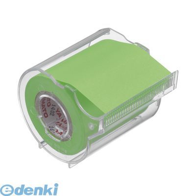 ■好きな長さに自由にカット。貼って剥がせる、全面粘着剤紙テープ。■ロールサイズ：幅50mm×長10m■材質：テープ＝蛍光紙粘着剤＝アクリル系カッター＝再生PS4903076006418