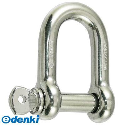 【商品説明】D=10mm L=40mm B=20mm d=20mm ねじ径=M10使用荷重 320kgスタンダードなネジ込シャックルプレート類と合わせて、チェーンを連結できます。ステンレス製なので、防錆性・耐候性に優れ丈夫で長持ち。屋外・海...