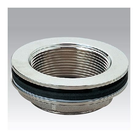 【商品説明】●部品構成：本体　YBsC2+クロームメッキ●ダボ（まわり止め）付●サイズ:20 ●寸法(d1)inch:G3/4 ●寸法d2(mm):34 ●寸法D(mm):53 ●寸法H(mm):28 ●寸法H1(mm):3●カクダイ KV...