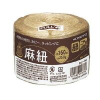 【商品説明】●材質/黄麻100％●色/きなり●巻き方法/チーズ巻き●ひもの太さ/直径2mm●梱包以外に、ホビー(裁縫)やガーデニング用にも選びやすい新サイズ、新パッケージです。4901480293776