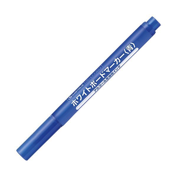 【商品説明】●経費節約、応援します！●ホワイトボードマーカー●中綿タイプ●アルコール系インク●インク色：青●本体長：112mm●軸径：10．0mm●線幅：1．5mm（細字）●●使いきりタイプです●JOINTEXオリジナル●SMARTVALU...