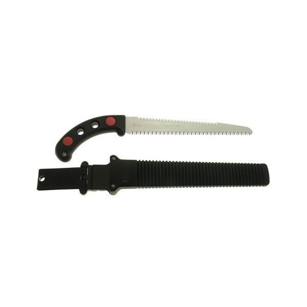 【商品説明】【用途】生木の剪定や枝打ち用鋸。【機能・特徴】鋸の背刃(バックティース)により握ったままの手首で枝の下側を簡単に切断出来ます。手首を返す動作がないため、手にかかる負担が大きく軽減され安全で快適に作業することが出来ます。シルキーゴ...