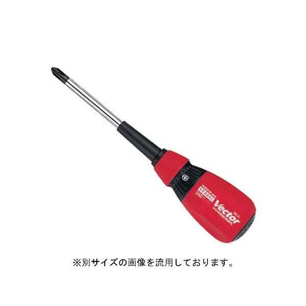【商品説明】【用途】ねじ締め作業。【機能・特徴】押しながら力のよく伝わる大径クッショングリップ。サックに入る先細形状。【仕様】●サイズ：（＋）NO．3。●軸長：150mm。●全身焼入。●刃先マグネット入り。●PAT．。【材質】●クロームバナ...