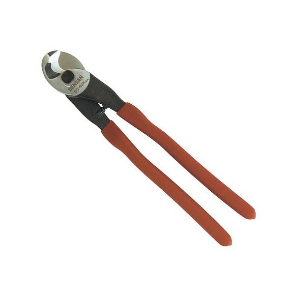 【商品説明】【用途】銅線専用ケーブルカッター。【機能・特徴】偏芯軸、カム機構を採用した倍力構造で、約80%(当社比)切れ味がアップしました。【仕様】●仕上がり外径：16mmまで(IV60mm2・CV60mm2)。●全長：245mm。●質量：...