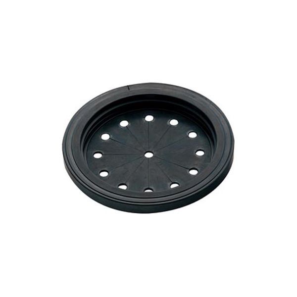 【商品説明】【用途】ゴミ収納器フタの交換。【機能・特徴】排水口の直径135・145・150mm用のゴミ収納器のフタです。【仕様】●サイズ：150mm。●直径135・145・150mm用。【材質】●EPDM。園芸用品 散水用品 カクダイ