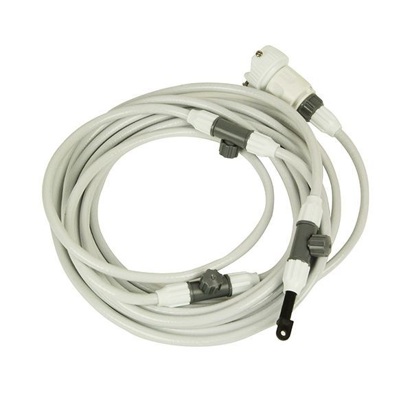 【商品説明】【用途】蛇口につないでガーデンミスト。【機能・特徴】水道水を水道圧でミストに変化させます。軒下・ベランダ・庭先・グランド等設置場所は様々です。延長キット使用で最大約9mまで延長可能です。【仕様】●ホースサイズ：(内径)4mm・(...