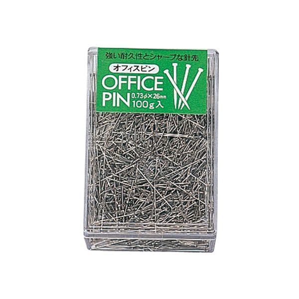 【商品説明】信頼のブランド。●ピン●虫ピン●標本・手芸に●●質量：100g●ピン寸法：幅0．73×長さ26mm画びょう ピン