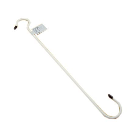 【商品説明】●物を吊るしたり、引っ掛けたりする時に使用。●表示荷重を超えて使用しないで下さい。●摩耗や変形した商品は使用しないで下さい●線径φ(mm)：5●耐荷重(kg)：12●カラー：白●フック内径(mm)：33・40●フック全長(mm)...
