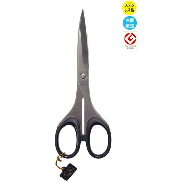 【商品説明】●最高のステンレス刃物鋼を最新の技術と設備で仕上げた、ステンレス製はさみの最高級品です。●刃材を冷間鍛造することにより、切れ味と耐久性を向上。ハサミの基本性能を高めました。●サビに強く抜群の切れ味が持続します。●Gマーク選定商品...