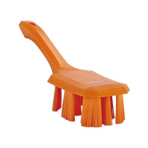 【商品説明】●サイズ：全長250×幅70×高さ50mm●毛丈：38mm●線径：0.5mm●質量：160g●耐熱温度：121度●材質：本体/ポリプロピレン、フィラメント（毛）/ポリエステル●あらゆる場所での洗浄に適したハードタイプのショートハ...