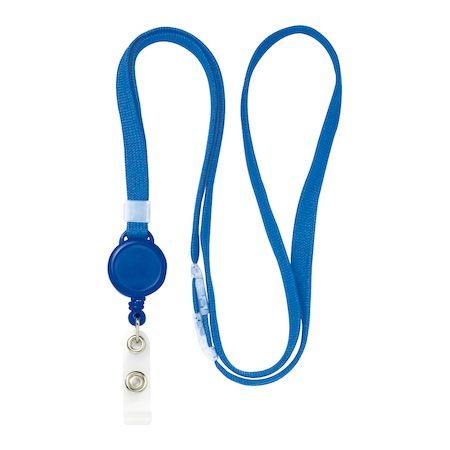 【商品説明】●いろんなタイプの中から個性に合った1つを見つけられます。●軽量タイプ●ミニリール●スライド式ひも長さ調整●安全パーツ●紐：約90cm(巾10mm)●パッケージ：530×25×10mm●リール＝ABS●バンド＝PE●紐＝PET