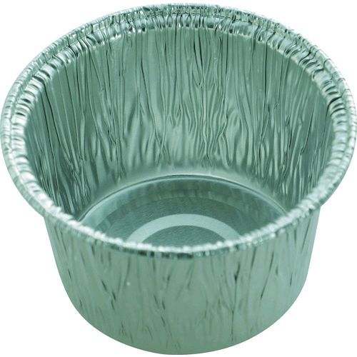 【特長】●アルミ製の使い捨て容器です。●アルミ素材のため耐熱性があります。●簡易容器として液体・固体・粉体等にさまざまなご利用ができます。【用途】●使い捨て容器として。●液体、固体、粉体などの容器として。【仕様】●外形寸法(mm)幅：80●...