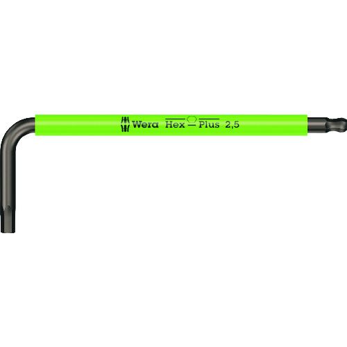 Weraメーカーお問い合わせ：03-6435-6876【特長】●Wera独自のHex-Plusと呼ばれる面接触構造により、六角ねじの内側を傷めず、ねじの長寿命化に貢献します。【仕様】●首下寸法(mm)：18●全長(mm)：64●対辺寸法(m...