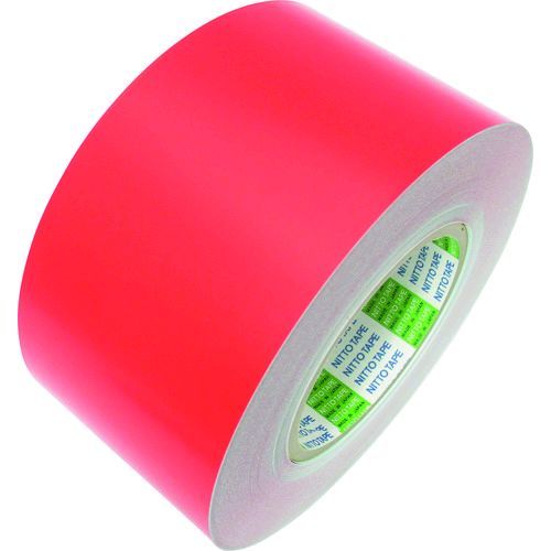 【特長】●面にもよくなじむ特殊な粘着剤を使用しています。●接着力が強力で、汚れにくく、耐摩耗性・耐久性に優れたタイプです。●幅のみ別作品製作が可能です。【用途】●屋内用。●工場、駐車場、病院などの構内区画ライン標示。【仕様】●色：レッド●幅...