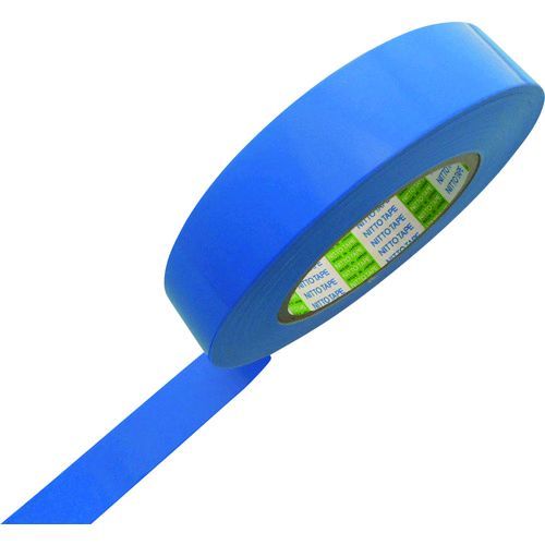 【特長】●はく離紙がない、ゴミゼロタイプです。●鉛やPVCを使わず、環境に優しいテープです。●有機溶剤を含まない粘着剤を使用しています。【用途】●屋内用。●工場や病院・倉庫などの区画ラインに。【仕様】●色：ブルー●幅(mm)：25●長さ(m...