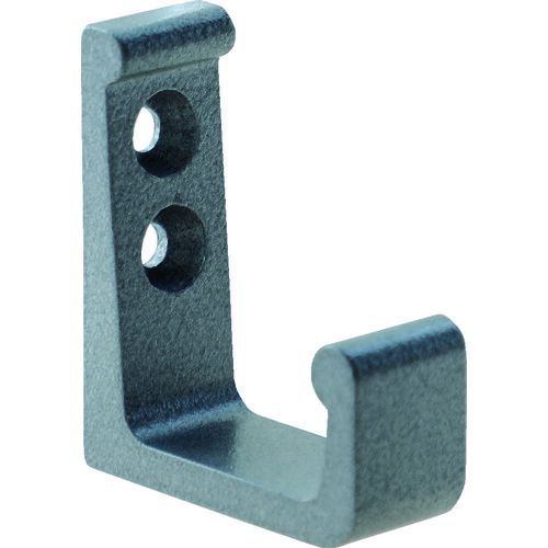 【特長】●多用途に使えるアルミ製のフックです。【用途】●各種施設、店舗、事務所。【仕様】●吊下荷重(kgf)：20●A(mm)：12●H(mm)：30●L(mm)：35●色：シルバー●取付穴数(個)：2【仕様2】●アルミ【材質／仕上】●アル...