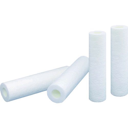 【特長】●ポリプロピレン（100％）を使用しているため、酸からアルカリ溶液まで幅広く使用できます。●ポリプロピレンの極細繊維を自己熱接着するため、繊維の脱落はほとんどありません。●また、ろ過抵抗が少なくろ過流量が大きくなります。●界面活性剤...